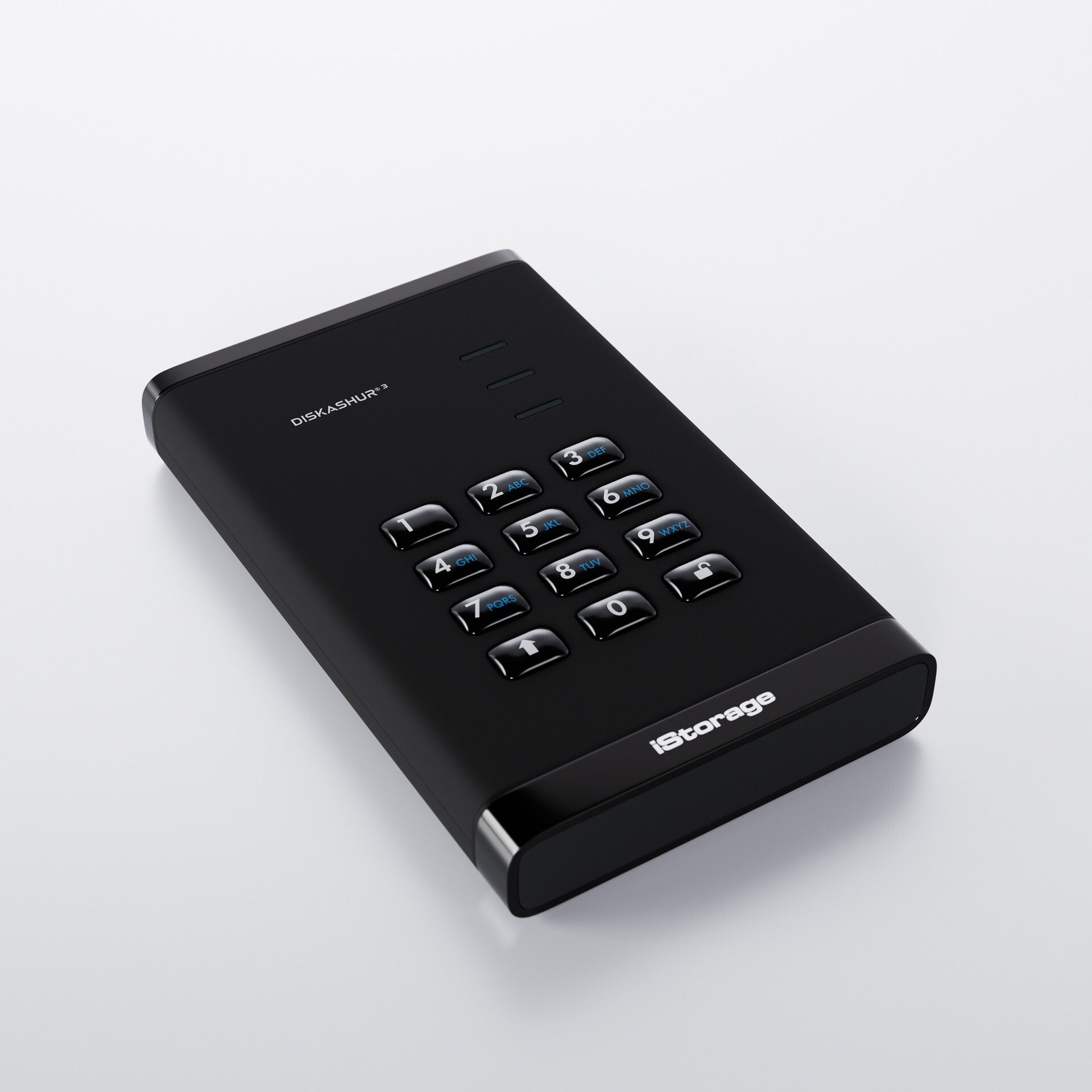 iStorage diskAshur3 HDD 5 TB Encrypted External HDD | USB 3.2 Black ...