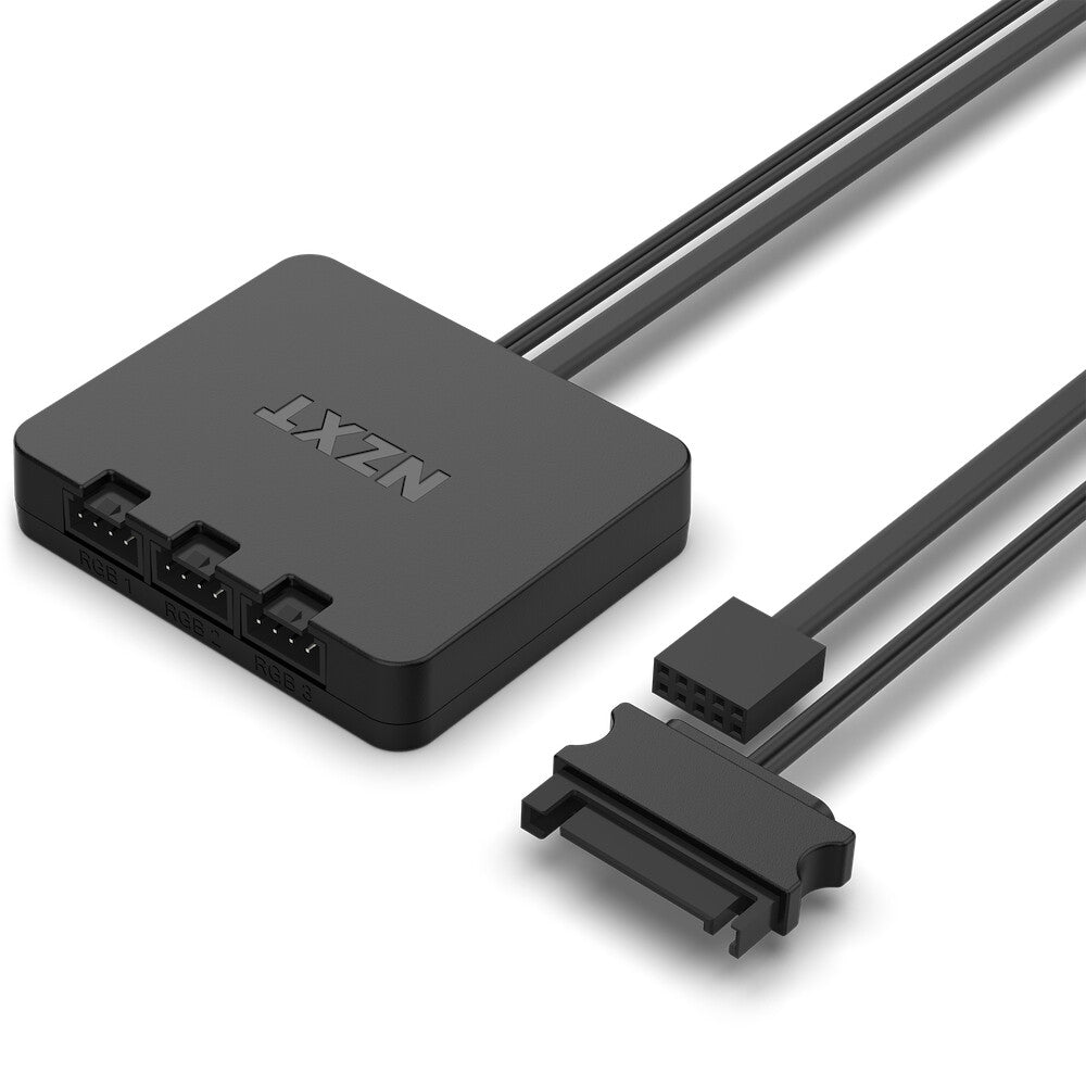 NZXT F120 RGB DUO Triple Pack Computer case Fan 12 cm Black 3 pc(s ...