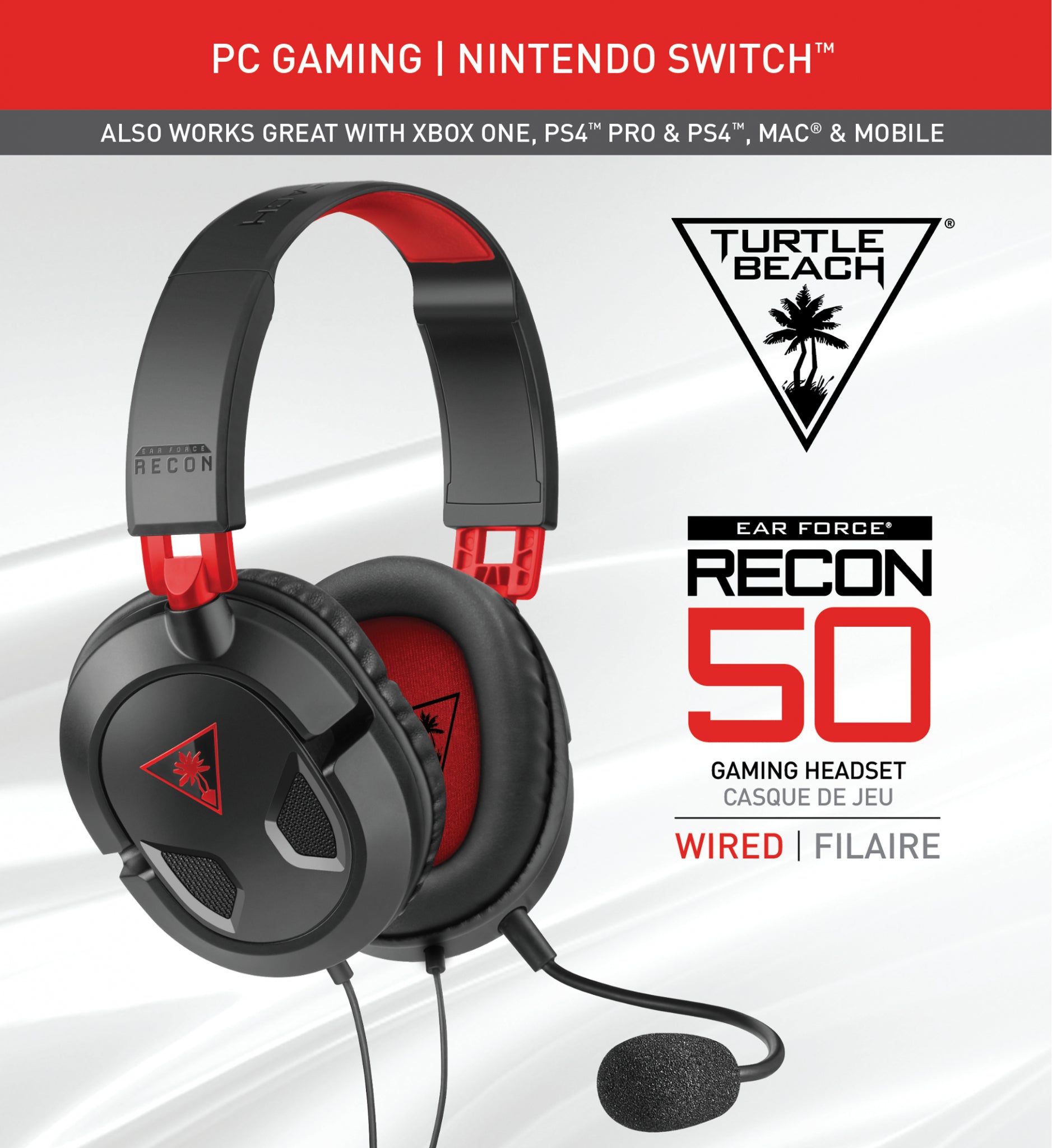 Turtle Beach Recon 50 Gaming Headset for PC and Mac – Gotraka